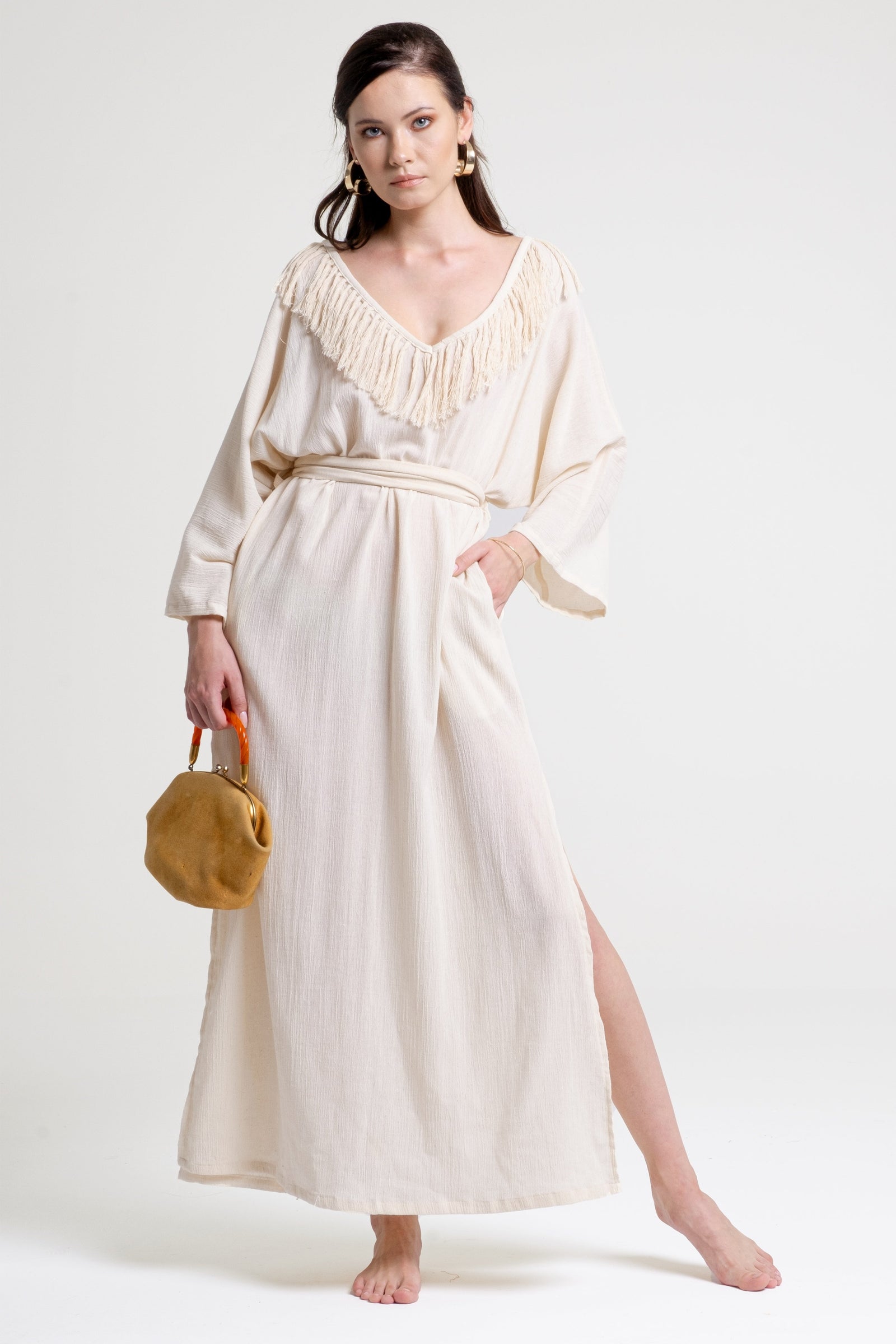 Embrace Serenity with the REIKI Dress - Organic Elegance | Studio Laloba